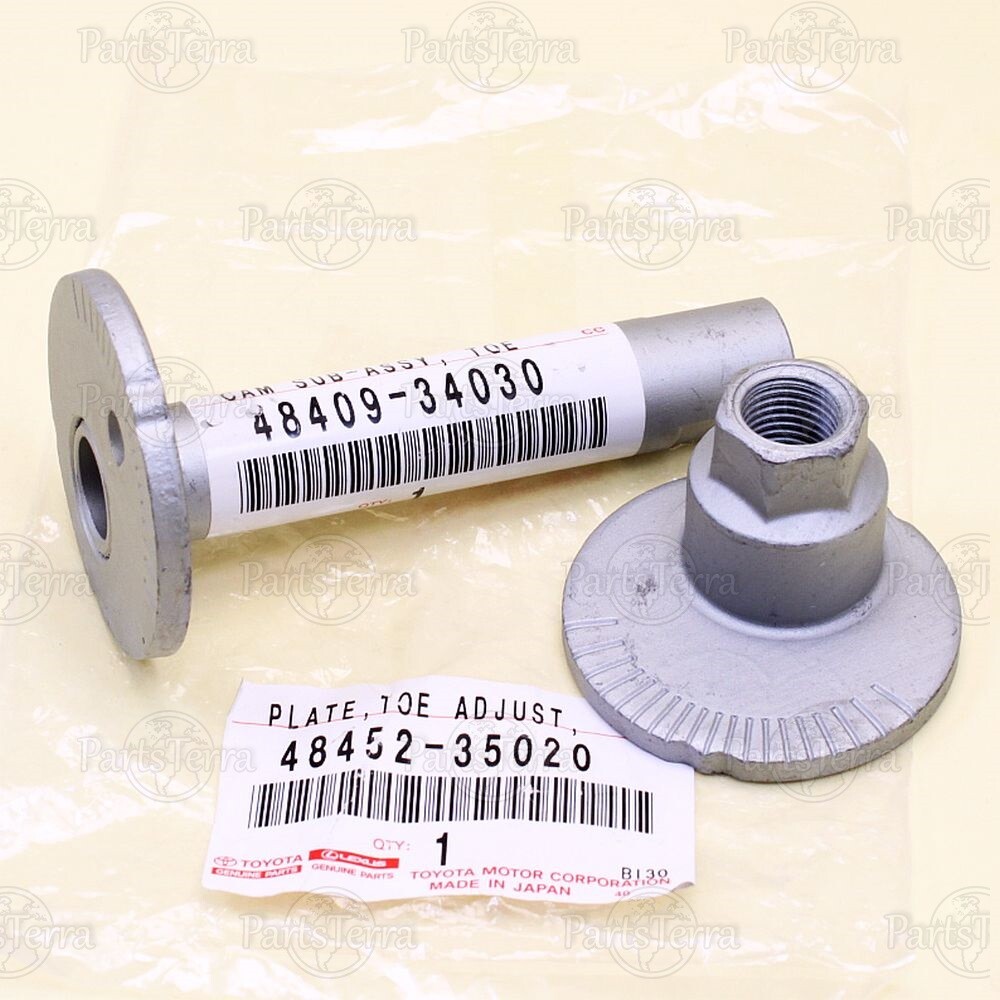 OEM Toyota Front Suspension Toe Adjusting Plate & Cam 48409-34030 ...