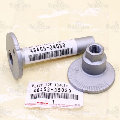 OEM Toyota Front Suspension Toe Adjusting Plate & Cam 48409-34030 ...