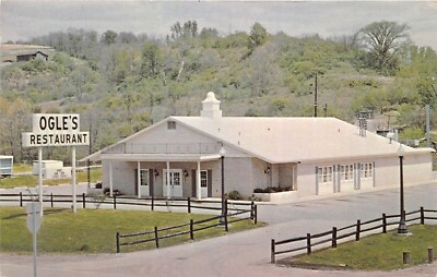 Macksburg Ohio 1960s Postcard Ogle's Family Restaurant | eBay