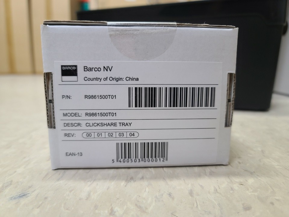 Barco ClickShare Tray - R9861500T01 - Brand New in Box | eBay