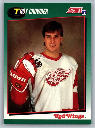 Troy Crowder 1991 Score NHL Rookie and Traded #52T | eBay