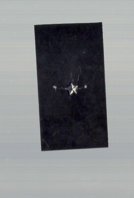 One silver star device attachment 5/16 inch size for award or ribbon ...