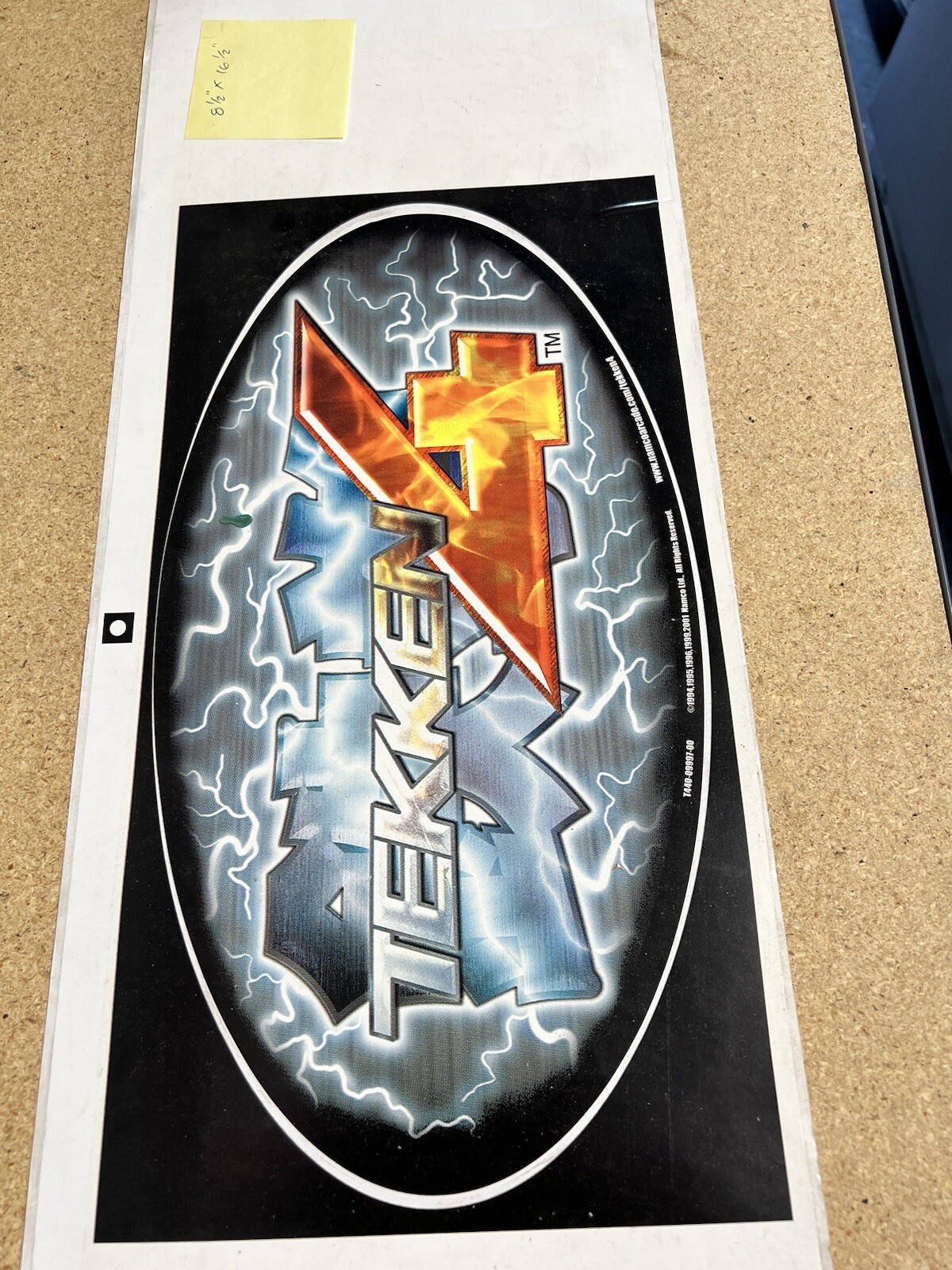 Tekken 4 Header Marquee Video Arcade Game ***** | eBay