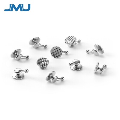 10Pcs Dental Orthodontic Lingual Buttons Bondable Round Monoblock/Mesh ...