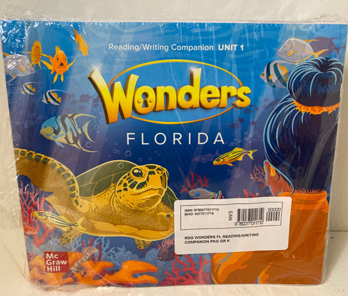 Wonders Florida Reading/Writing Companion Kindergarten K Complete Set ...
