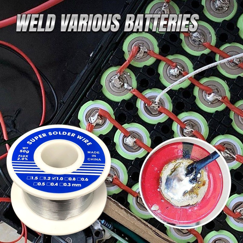 Aluminum Stainless Steel Lighter Solder Flux Paste + Wire Soldering ...