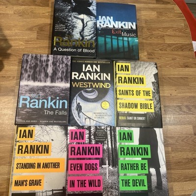 Ian Rankin Hardback Book Bundle x 8 Rebus Novel Crime | eBay UK