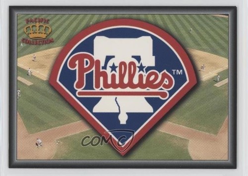 1995 Pacific Crown Collection Team Logos Philadelphia Phillies Team #24 ...