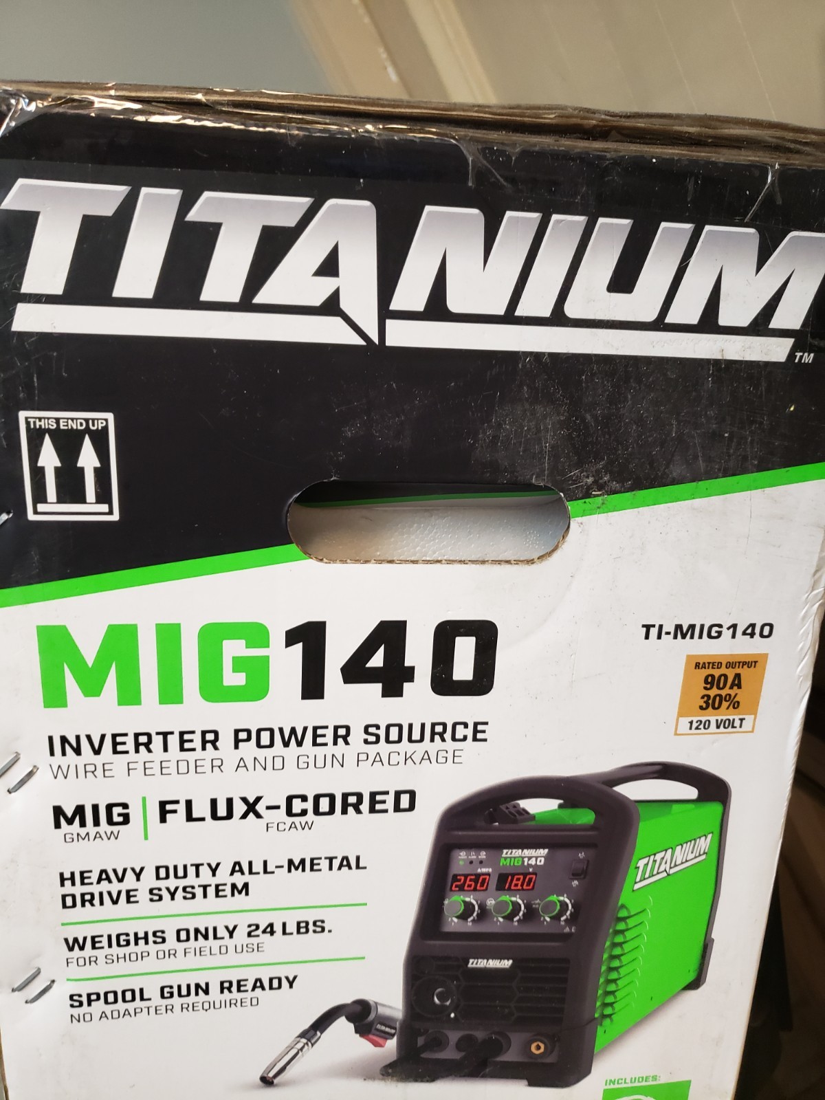 Titanium MIG 140 Professional Welder TI-MIG140 57863, MIG Welder