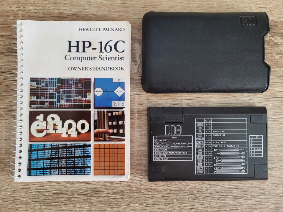 Vintage Hewlett-Packard HP 16C Computer Programming Calculator | eBay