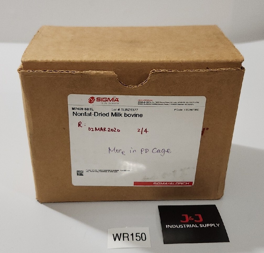 *BRAND NEW* [6] Sigma Aldrich M7409-5BTL Nonfat Dried Milk Bovine ...