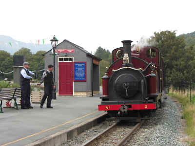 Photo 6x4 Prince at Beddgelert Locomotive Prince awaits departure time ...