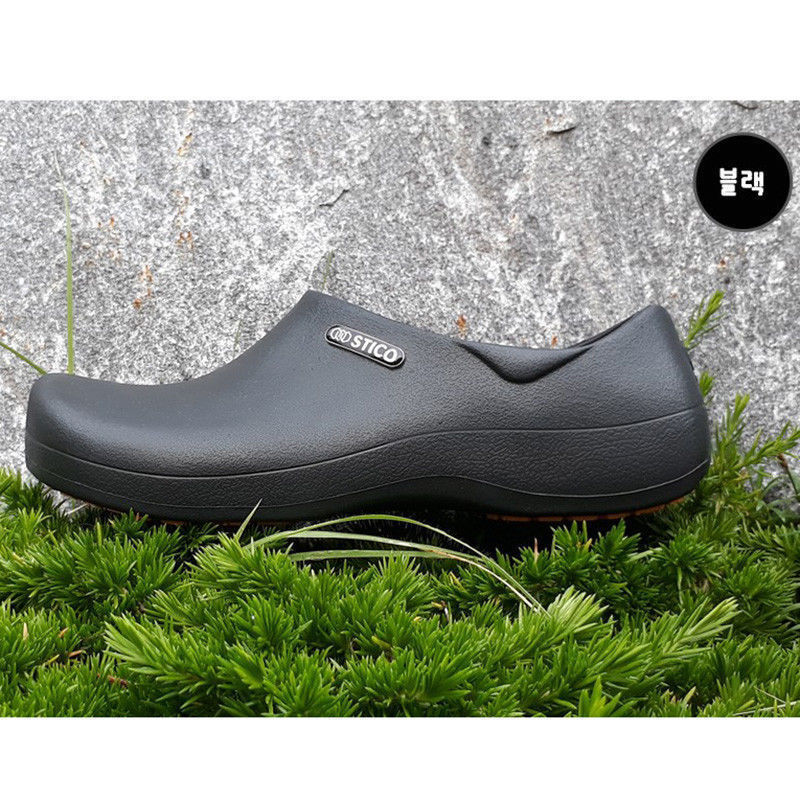 STICO Mens Chef Kitchen Slip Resistant Safety Rubber Occupational Shoes ...