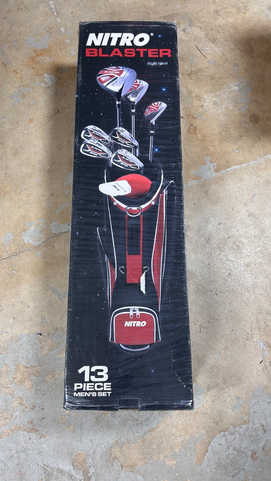 Nitro Golf NGSM13PC Red Right-Handed Blaster 13-Piece Golf Set for sale ...