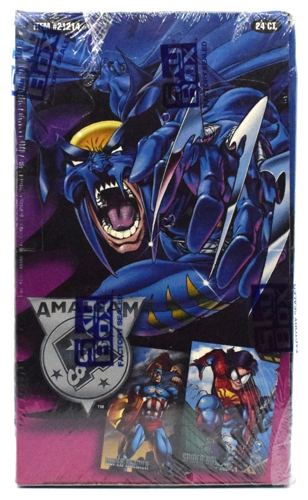 1996 Skybox Amalgam Comics Factory Sealed Trading Card Box DC Marvel | eBay