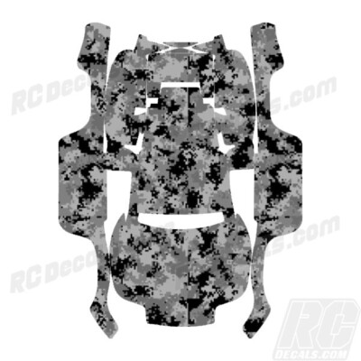 Traxxas Slash 4x4 RC Wrap Decal Sticker Kit - Digital Camo | eBay