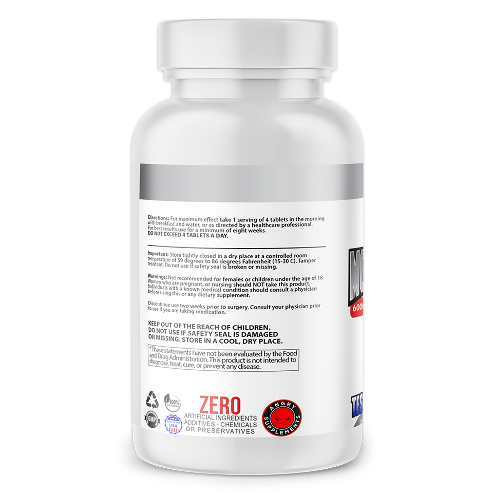 Monster Test Testosterone Booster Testosterona Supplement for Men AM ...