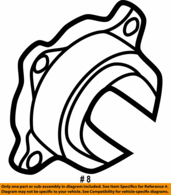 42421-0K020 Toyota Case, rear axle bearing, rh 424210K020, New Genuine ...