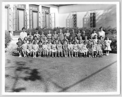 1960s Elementary School California VTG Class Photo Photographer Robert ...
