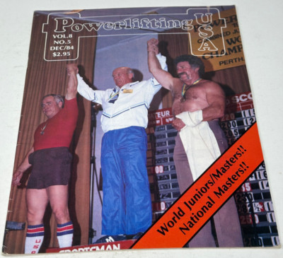 Powerlifting USA Magazine Dec 1984 Vol 8 Issue 5 Weightlifting National ...