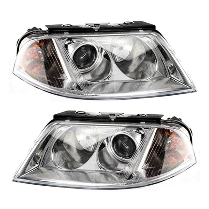 PAIR OF HALOGEN HEADLIGHTS FOR VOLKSWAGEN PASSAT GLX W8 GL GLS 4 SEDAN ...