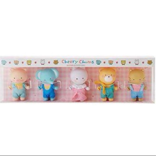 Sanrio Cheerly Cham Sofubi Mascot Set Friends Super Rare | eBay