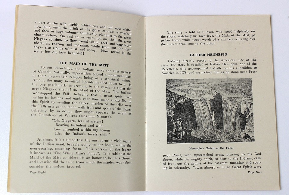Falls View Observation Tower & Old Burning Spring Niagara Falls History ...
