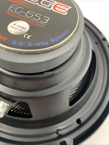 2 - EDGE - EG-653 - 400 Watt 6.5" 3-Way Speaker,Power Acoustic, 4OHM ...