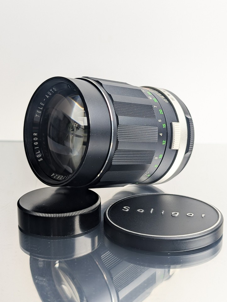 Soligor 135mm f/2.8 Lens M42 Mount Vintage Telephoto Manual Focus Lens ...