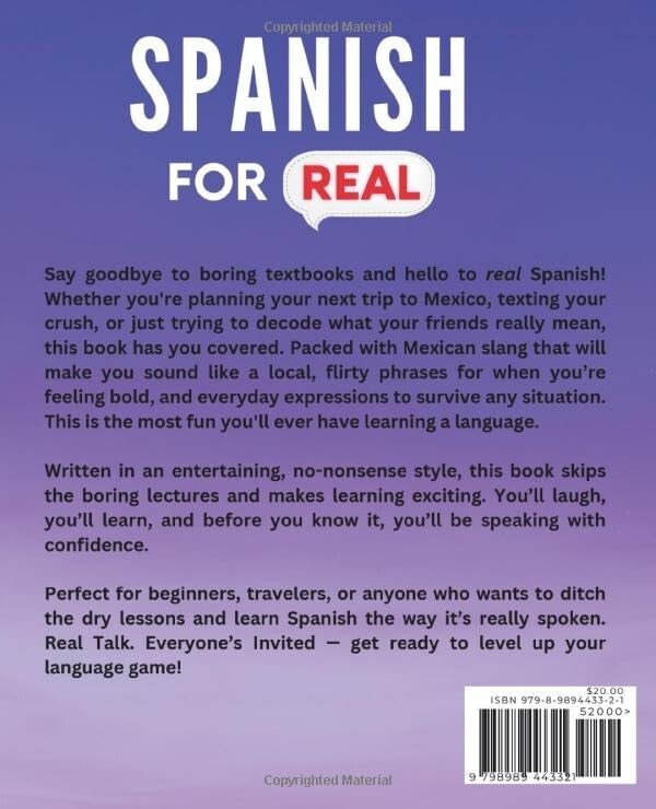 NEW Spanish for Real: the Language Learning Workbook to Help You Speak ...