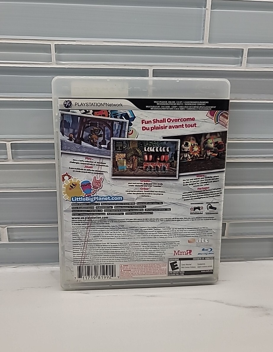 Little Big Planet - (Sony PlayStation 3, 2009) PS3 CIB 711719820826 | eBay