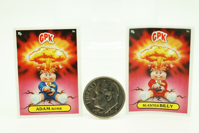 Garbage Pail Kids GPK Micro Figure Collectible Sticker Card *You Pick ...