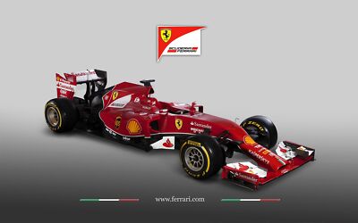 Cars 2014 formula 1 ferrari f14 italy race car racing Desk Mat Stitched ...