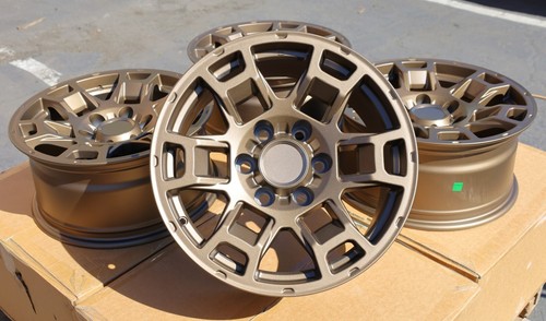 17x9 6x139.7 6x5.5 -12 TRUCK 4 BRONZE WHEELS FITS 4Runner Tacoma Off ...