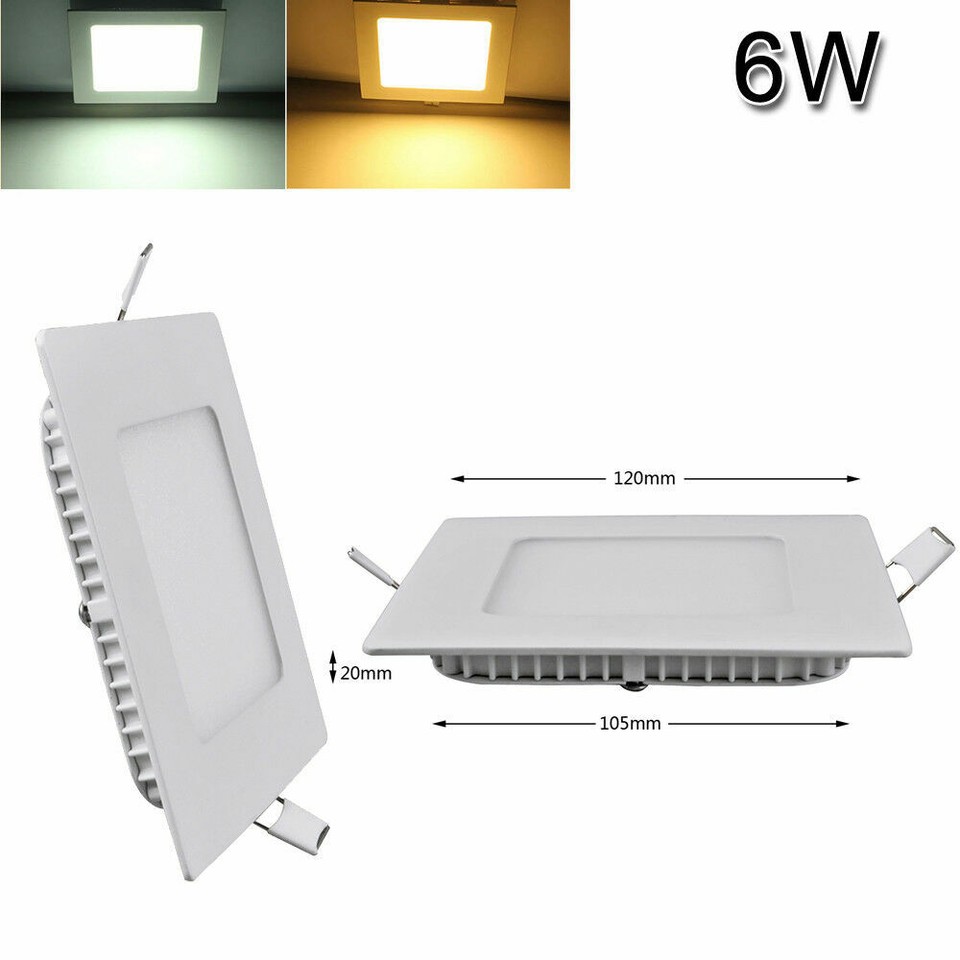 3W 6W 9W 12W 15W 18W 24W LED Slim Spot Panel Downlight Recessed Ceiling ...