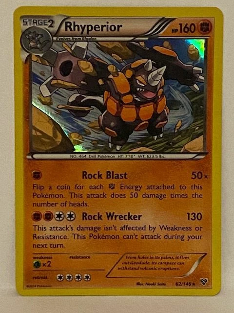 Pokemon Rhyperior Card