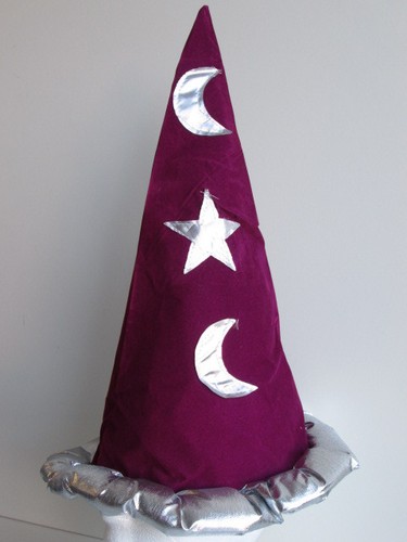 ADULT MENS MERLIN WIZARD RENAISSANCE MEDIEVAL MAGICIAN COSTUME HAT ...