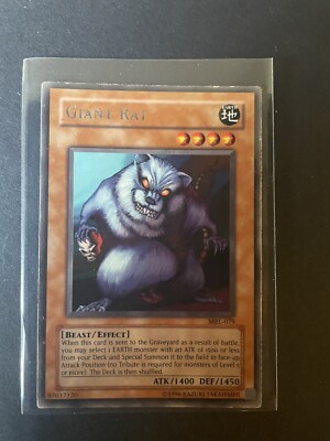 Yu-Gi-Oh! TCG Giant Rat Magic Ruler MRL-079 1st Edition Rare | eBay