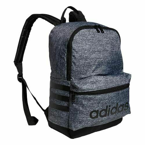 adidas Boys' Youth Classic 3S Backpack, Jersey Onix Grey/Black, One ...