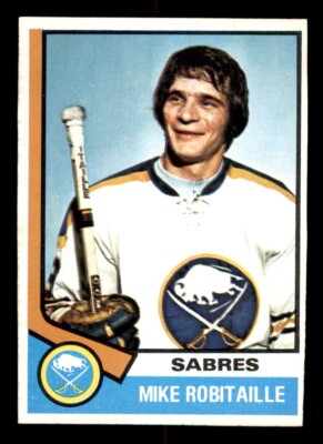 1974 Topps Hockey #159 Mike Robitaille NM | eBay