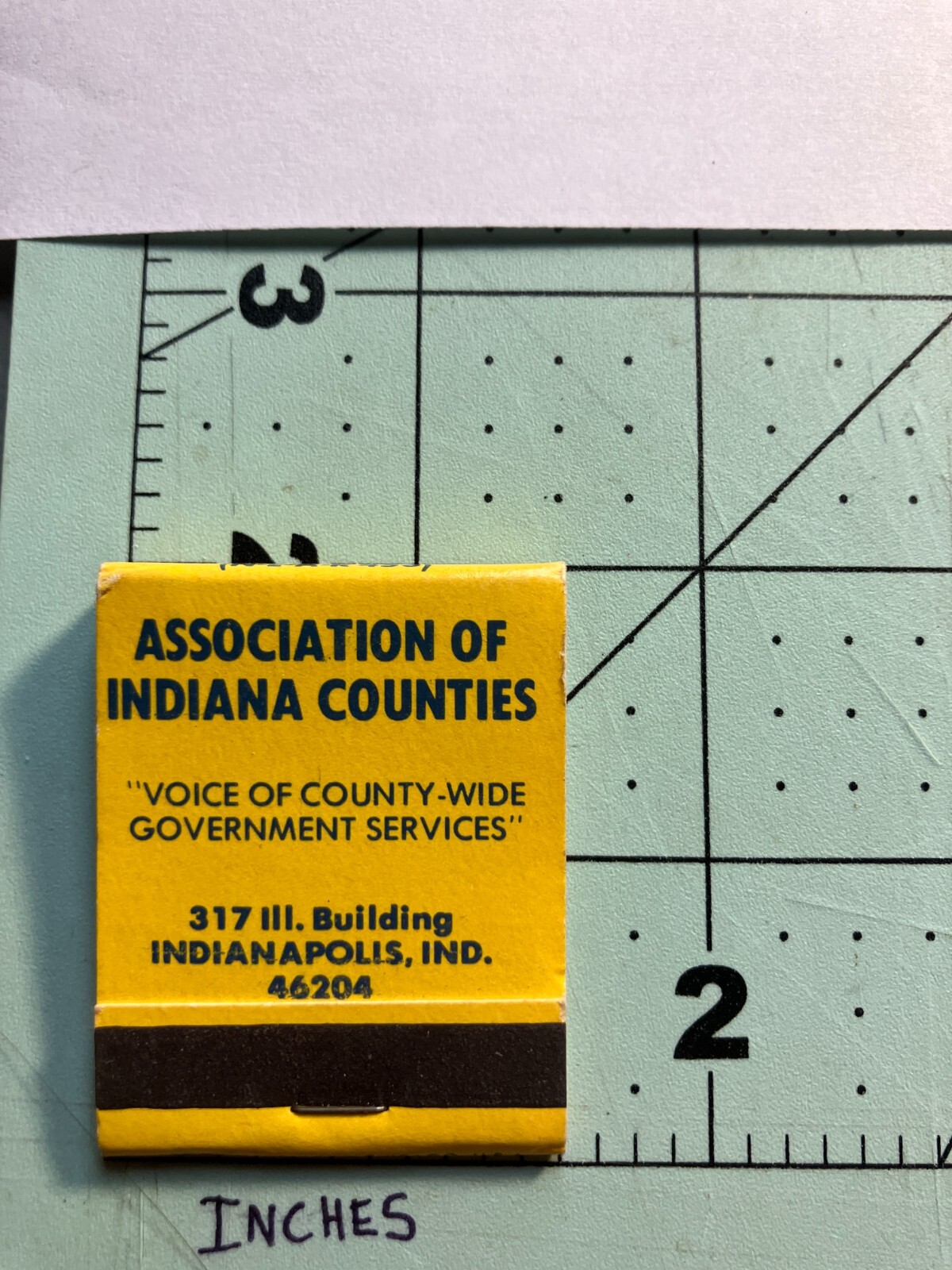 Matchbook - Association Of Indiana Counties - Shirl Evans - W. Paul ...