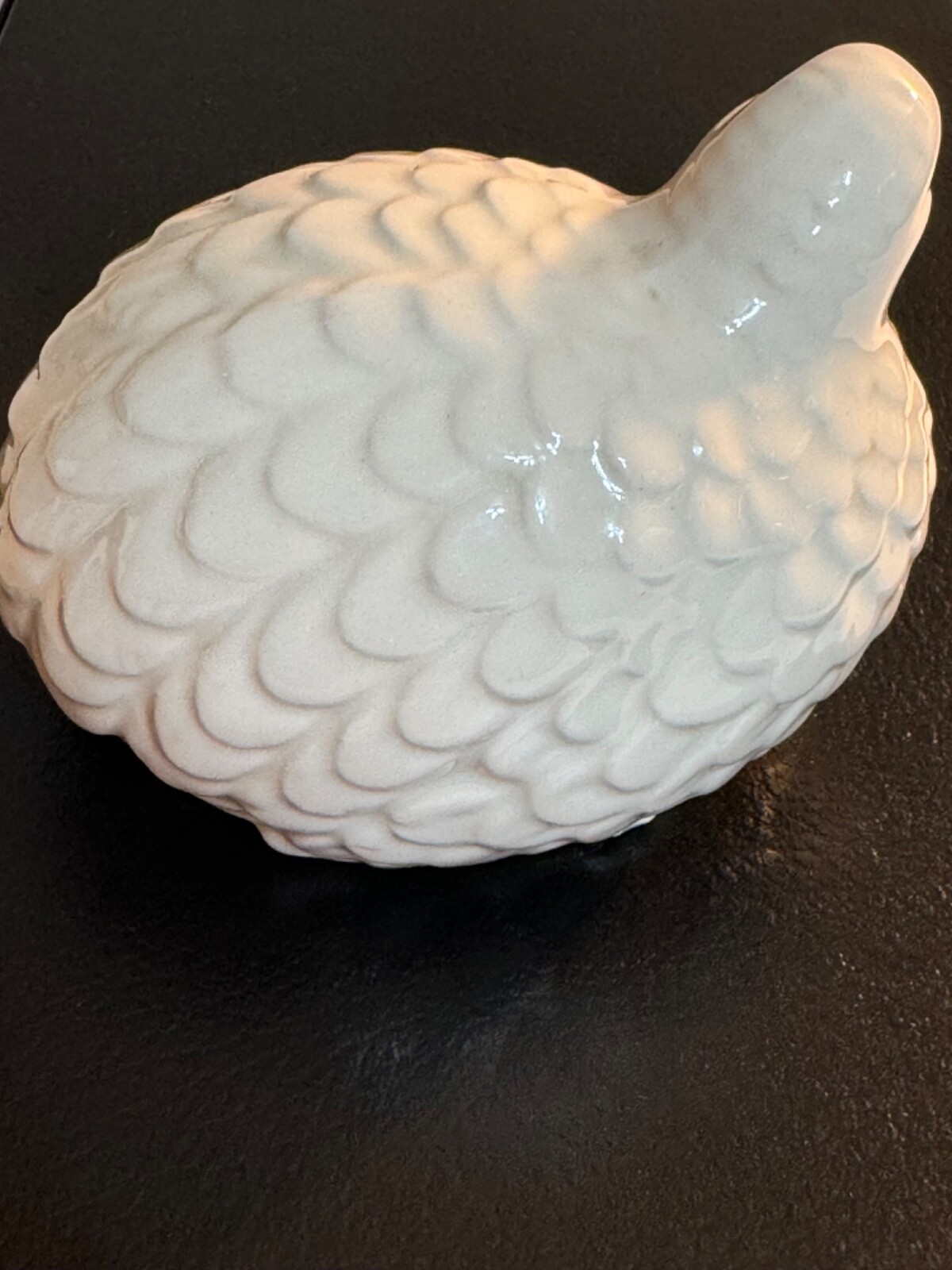 Vintage White Porcelain Quail Partridge Bird Ceramic Figurine | eBay