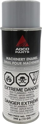 Agco Paint Machinery Spray Can (Gray Primer) - Pack of 6 | eBay