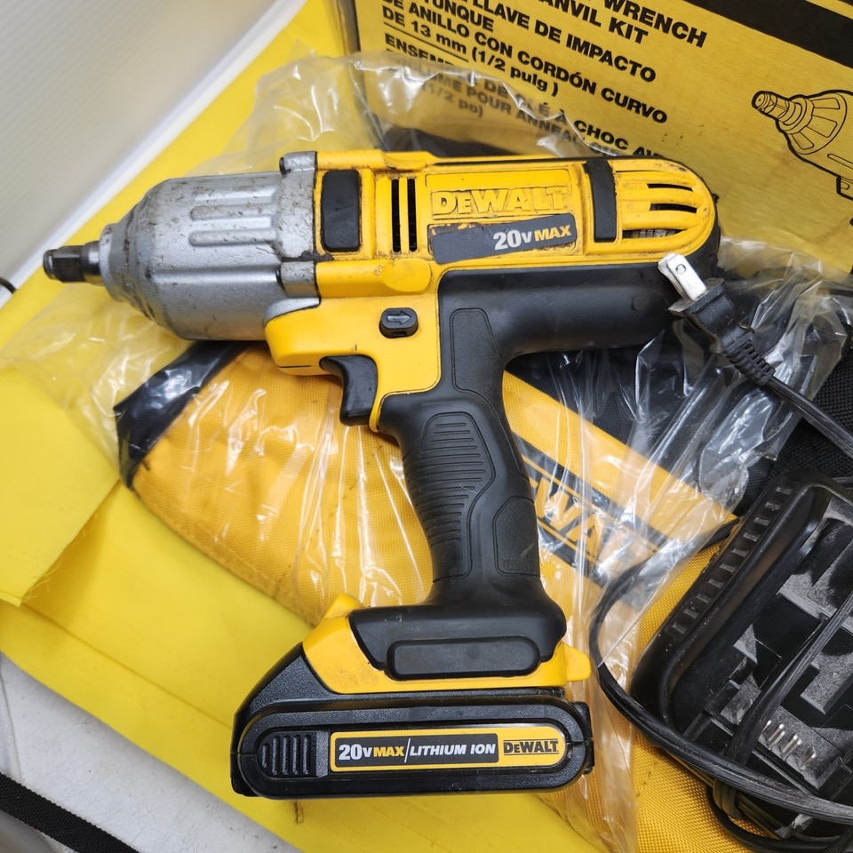 20v 1/2" Dewalt Impact With Battery/Charger DCF889 DCF889H BATTERY ...