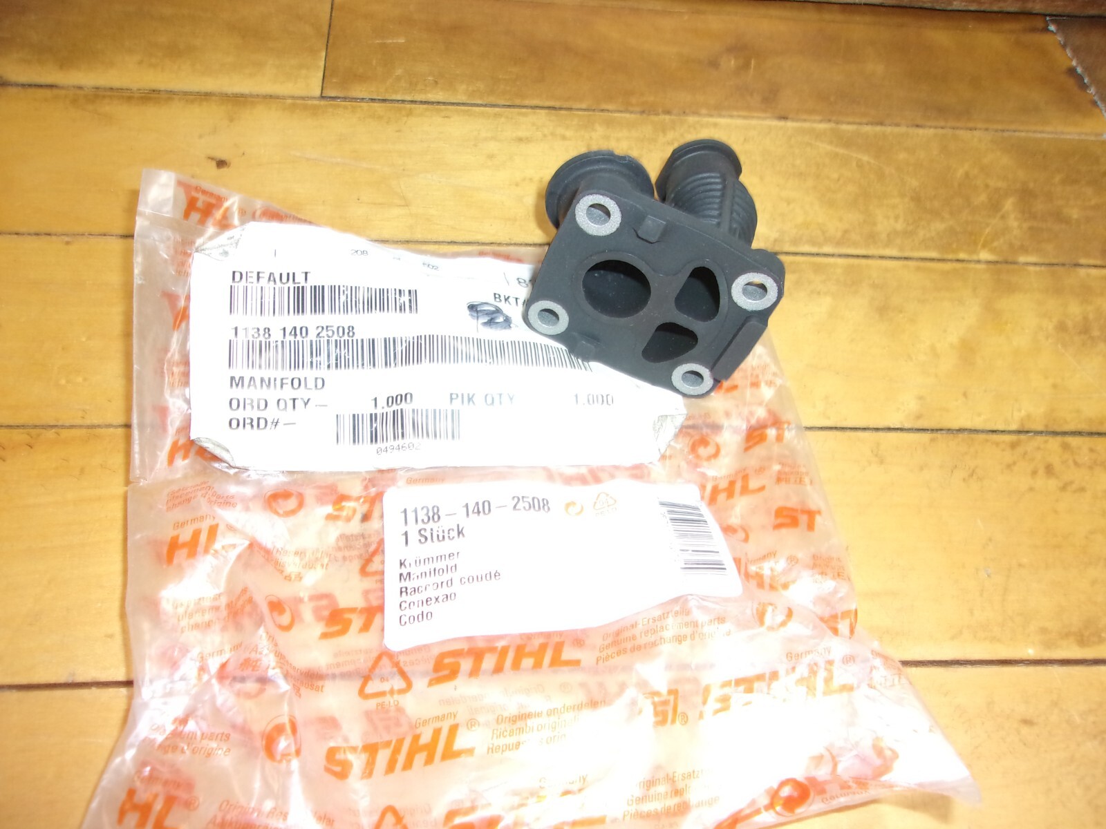 Stihl OEM MS441 Manifold Intake Boot MS 441C 441 C 1138-140-2508 #GM ...