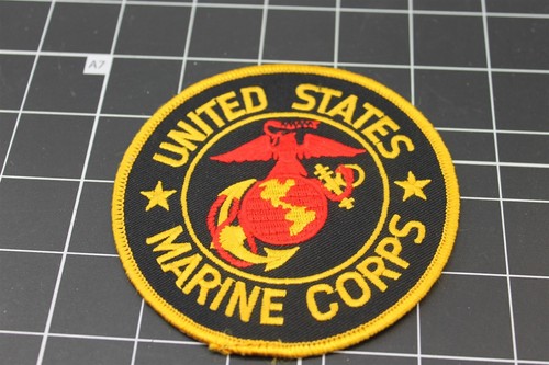 "USMC-UNITED STAES MARINE CORPS" IRON-ON-BRAND NEW PATCH U.S MARINES ...