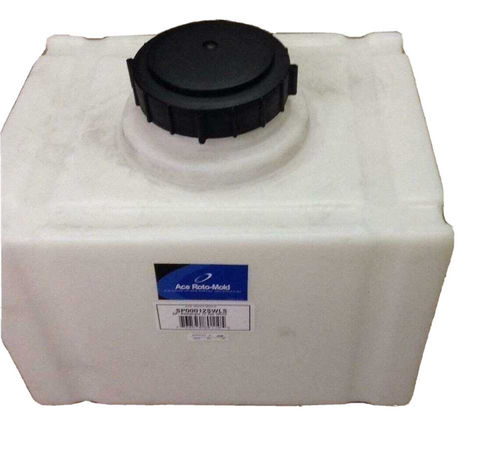 Ace Roto-Mold 12 Gallon Rectangle Applicator Tank - Sumped 14 x18x12 ...