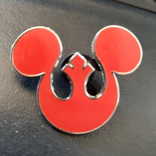 2008 Disneyland Trading Pin - Mickey Mouse Shape Star Wars Rebel Symbol ...