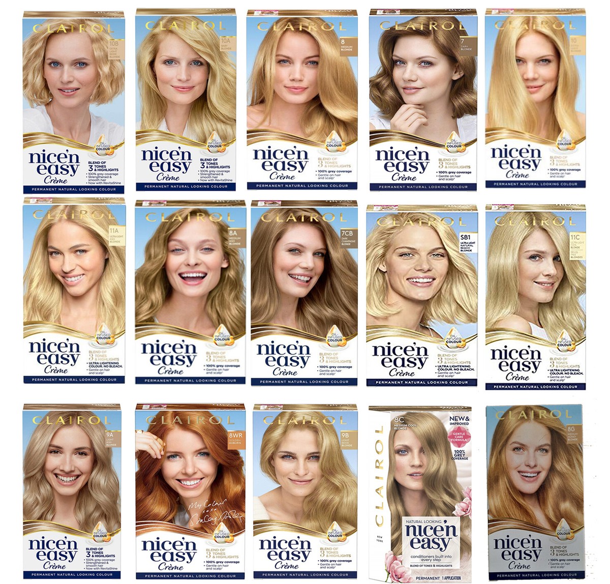 Nice N Easy Hair Color Shades Clairol Root Touch Up By Nice'n Easy