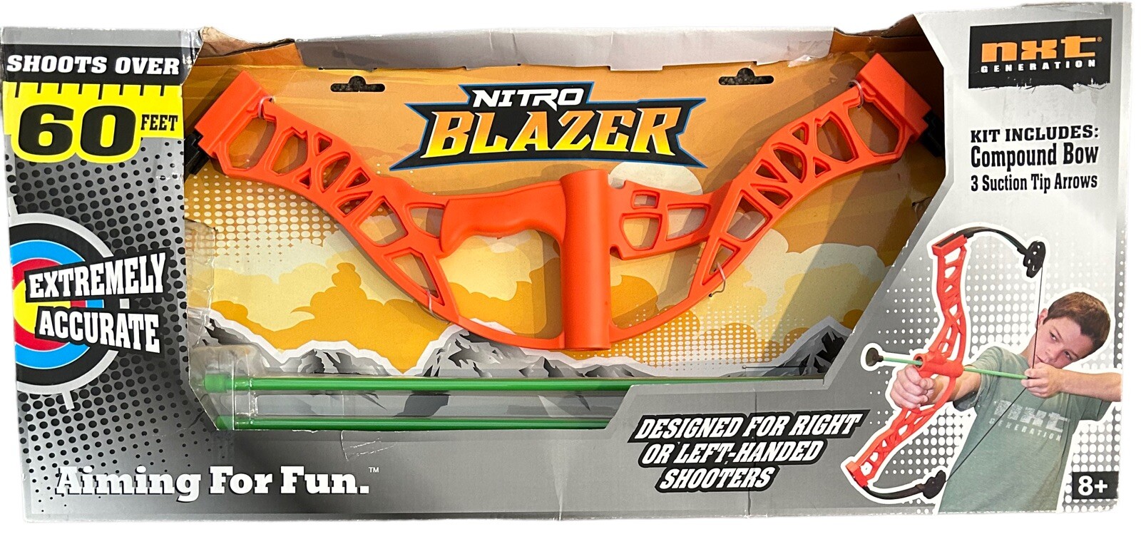 NXT Generation Compound Bow Nitro blazer, Set Includes 3 Suction Tip ...